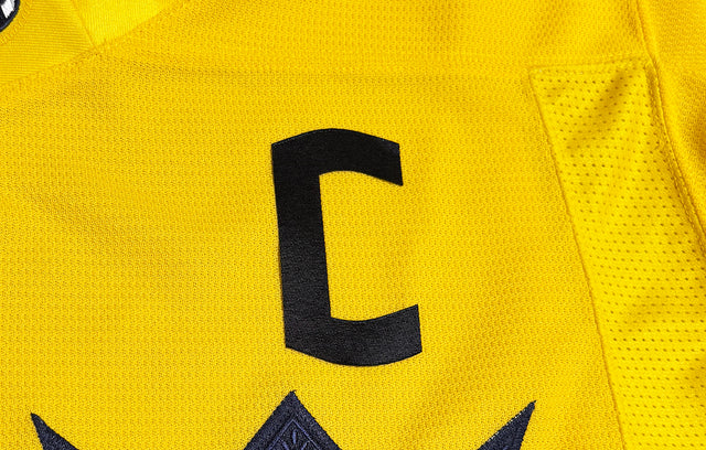CAPTAIN "C" AUTHENTIC PATCH FOR TEAM SWEDEN 4 NATIONS JERSEY (FANATICS