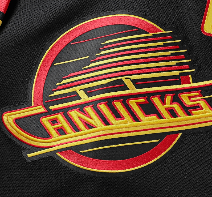 ANY NAME AND NUMBER VANCOUVER CANUCKS THIRD FANATICS AUTHENTIC PRO GAM