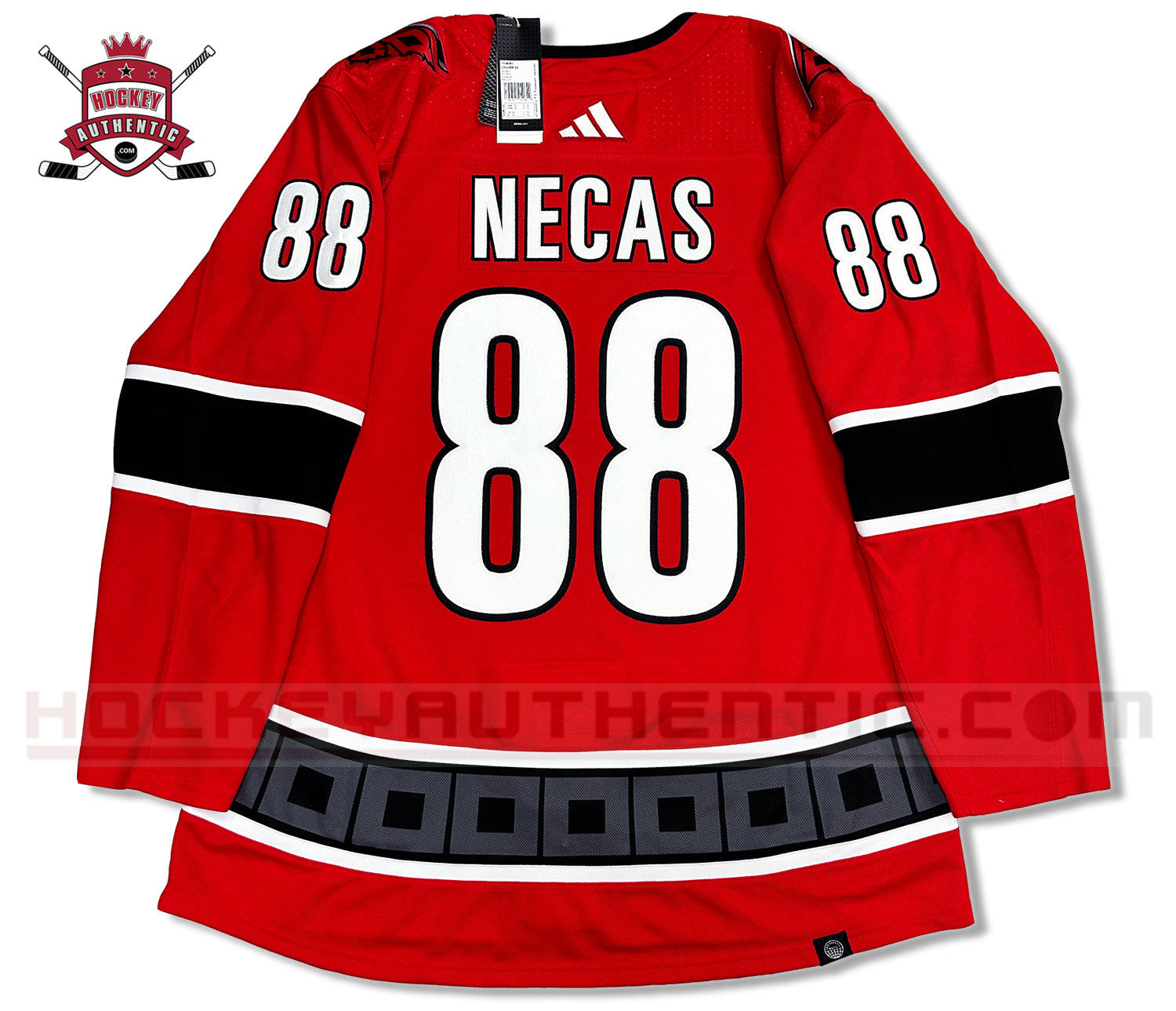 ANY NAME AND NUMBER CAROLINA HURRICANES REVERSE RETRO ADIDAS PRIMEGREE